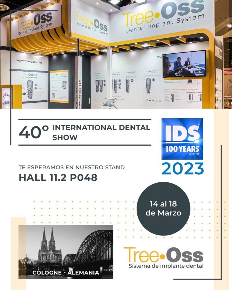 IDS 2023 - Tree-Oss | Sistema de implante dental